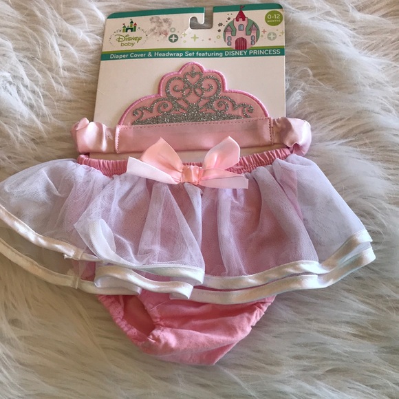Accessories | Princess Diaper Cover And Headband | Poshmark